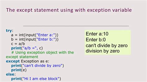 Exception Handling Python Computer Science Pdf