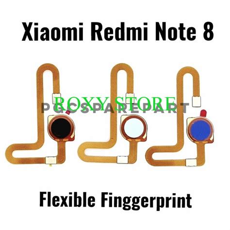 Jual Original Flexibel Fingerprint Xiaomi Redmi Note Sensor Sidik Jari Original Shopee