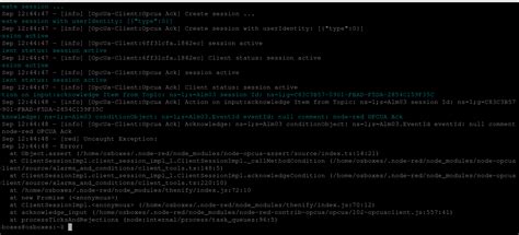 Acknowledge Alarm Error BadNodeIdUnknown Issue Mikakaraila Node Red Contrib Opcua GitHub