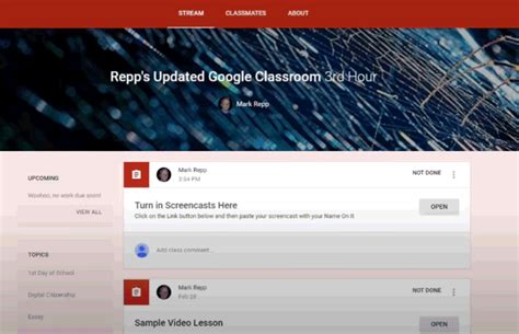 How To Use Screencastify With Google Slides And Google Classroom