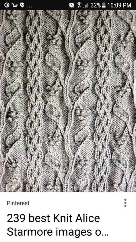 Alice Starmore Designs Knitting Stiches Knitting Charts Knit Stitch