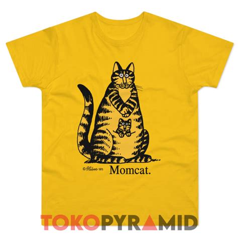 Vintage B Kliban Momcat Crazy Shirt Tokopyramid