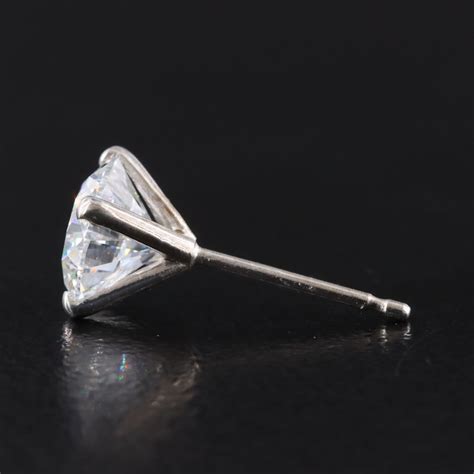 14k 210 Ctw Internally Flawless Lab Grown Diamond Earrings With Igi