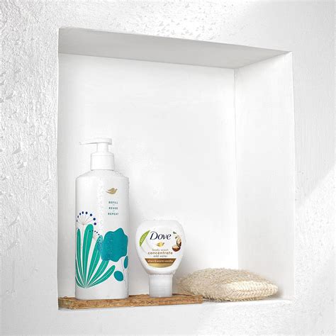 Dove Body Wash Concentrate Refill Shea And Warm Vanilla 4 Pack For