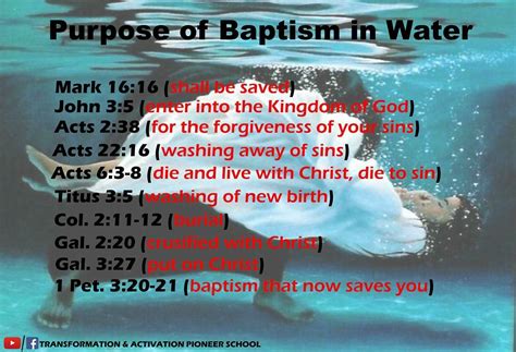 Is Water Baptism Essential For Salvation Page 2 Christian Forums