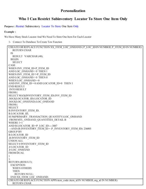 Oracle Ebs R12 Sales Order Personalization Docx Programming Languages Computing