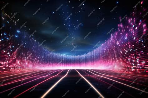 Artificial Intelligence Digital Binary Code Abstract Background