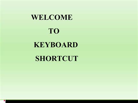 computer shortcuts ppt operating systems computer software and
