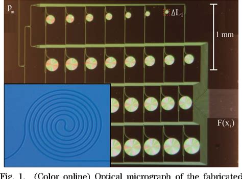 Figure 1 From High Resolution Fourier Transform Spectrometer Chip With