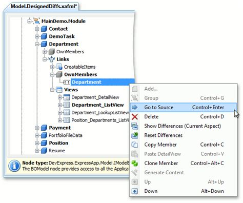 Node Tree Xaf Cross Platform Net App Ui And Web Api Devexpress