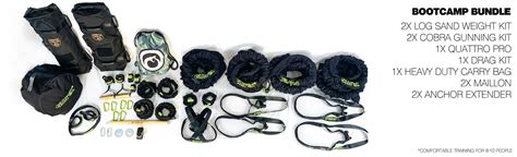gun ex® bootcamp bundle gun ex® premium strength equipment