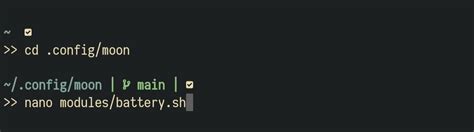 GitHub Acidicneko Moon A Modular Prompt For Bash Made For Speed
