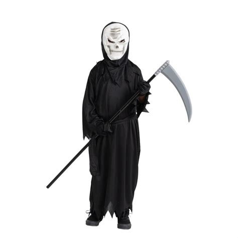 Dress Up America Grim Reaper Costume Halloween Reaper Costume Set For