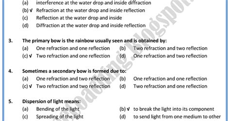 Adamjee Coaching Mcat Physics [refraction Of Light] Mcqs For Medical