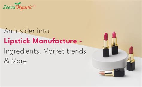 Lipstick Manufacturing Process At Beverly Calvo Blog