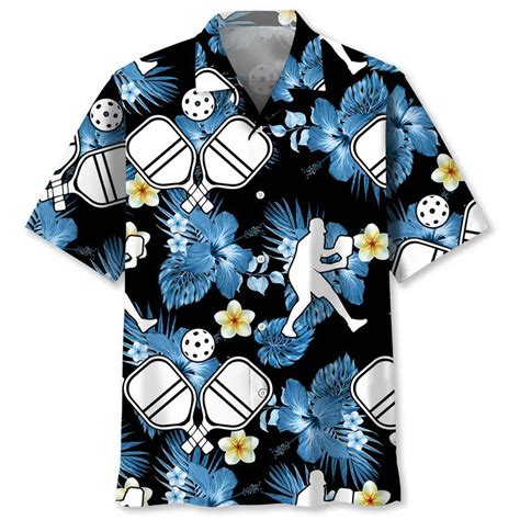 Pickleball Nature Hawaiian Shirt Hugilove Store