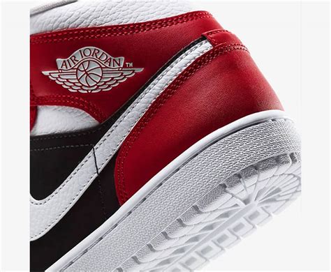 Nike Wmns Air Jordan 1 Mid Gym Red Black Bq6472 601