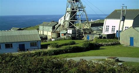 Cornwall And West Devon Mining Landscape In Breage Cornwall Uk