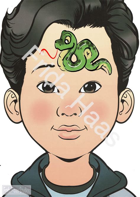 Snake Face Paint