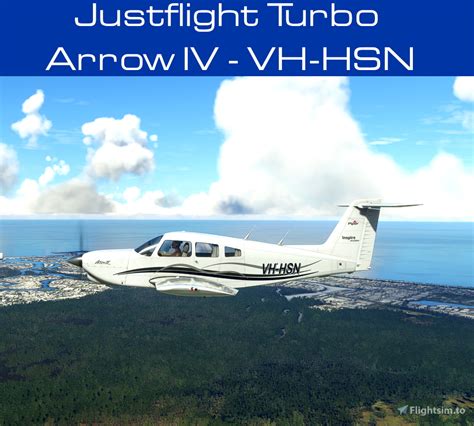 Piper Turbo Arrow Iv Vh Hsn For Microsoft Flight Simulator Msfs