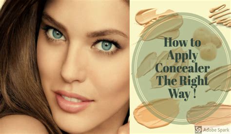 How To Apply Concealer The Right Way PerfumeA2Z