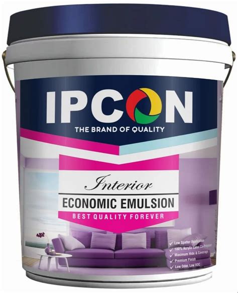 Ipcon Economic Interior Emulsion Packaging Size 14 And 20 Lire At