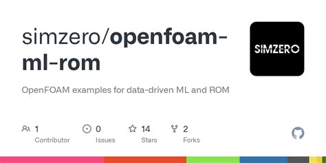 GitHub Simzero Openfoam Ml Rom OpenFOAM Examples For Data Driven ML And ROM