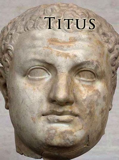 Titus Roman Emperors Busts Statues Information Coins Maps Images