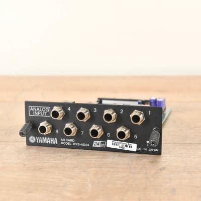 Yamaha MY8 AD24 8 Channel Analog Input Expansion Card Church Reverb