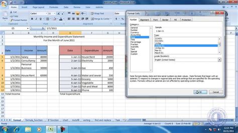 Ms Office Excel 2007 Bangla Tutorial 5 Youtube