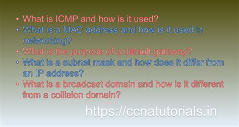 Ccna Sample Questions Set 4 Ccna Tutorials