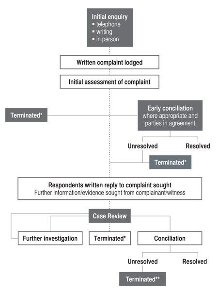 Annual Report Appendix Complaint Handling Process Australian Human Rights