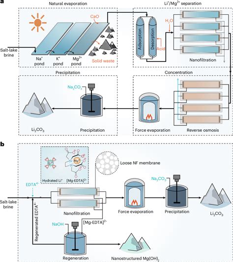 Sustainable Lithium Extraction And Magnesium Hydroxide Co Production From Salt Lake Brines Bohrium