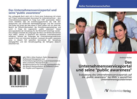 Das Unternehmensserviceportal Und Seine Public Awareness Von Andreas Pircher Buch 978