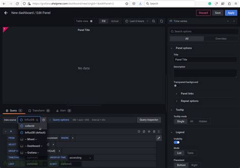 Create A Graph For Cpu Frequency Using Grafana Influxdb