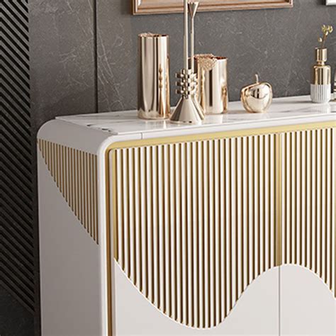 Classic Glam Combo Dresser Wood Storage Chest Dresser For Bedroom Stockage De Bois Rangement