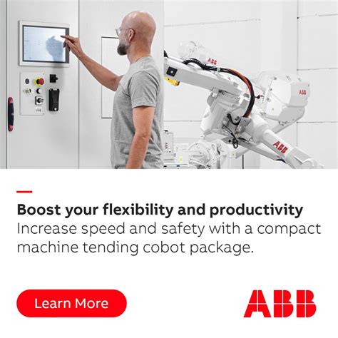 abb robotics on linkedin evolve your machine tending with cobots
