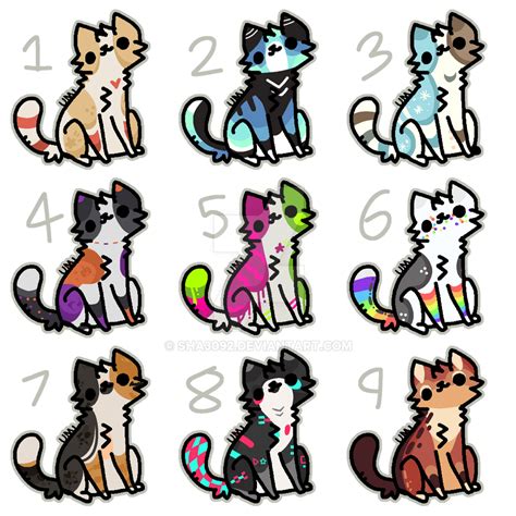 Open 19 Reduced Chibi Cats By Sha3092 On Deviantart