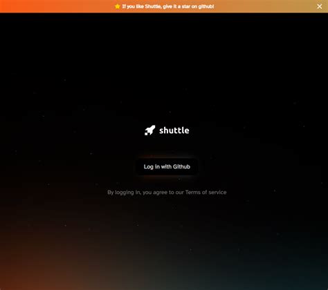Deploying With Shuttle Rust Full Stack Workshop