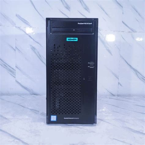 Jual PC Server HP ProLiant ML10 Gen9 Intel Xeon E3 1225 V5 RAM 16GB HDD 1TB Promo Second Murah