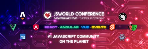 Jsworld Conference 2023 50 Sold Out 🚨