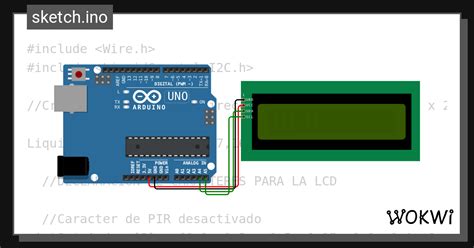 Prueba De Caracteres LCD X Wokwi ESP STM Arduino Simulator