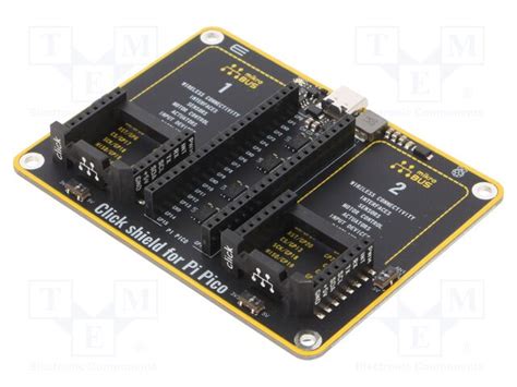 Click Shield For Pi Pico Mikroe Multiadapter Prototype Board Add