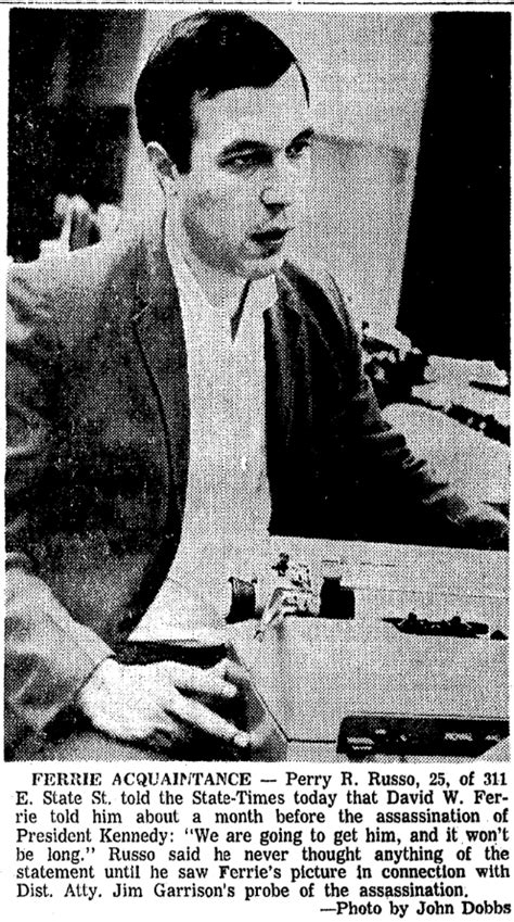 Perry Russo Talks In Baton Rouge Part Five