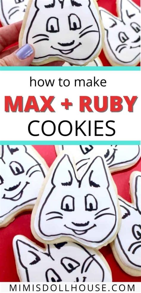 Max And Ruby Birthday Cookies Party Ideas Mimis Dollhouse