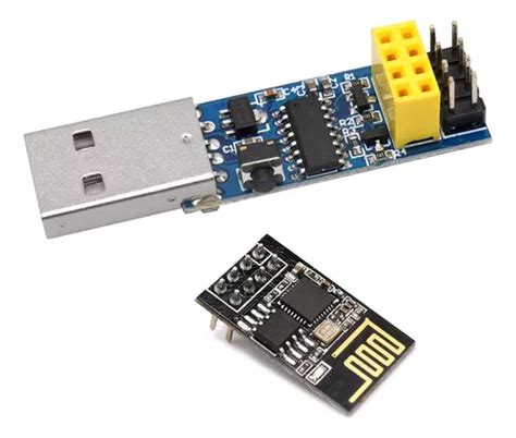 Usb A Esp8266 Breakout Ch340c Esp 01 Esp 01s Prog Wifi Prog Cuotas
