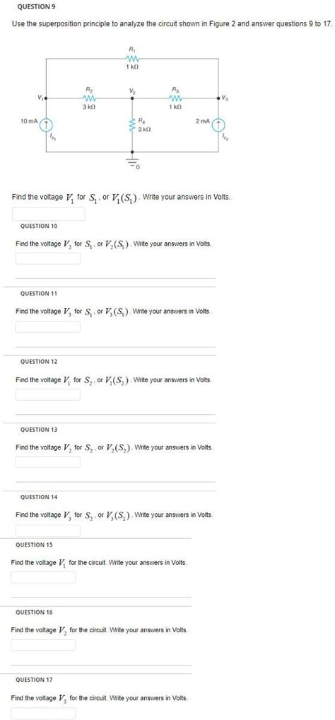 Solved QUESTION Use The Superposition Principle To Analyze Chegg