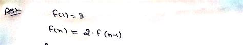 Answered A Find The First 5 Terms Of The Sequence 3 B Is The