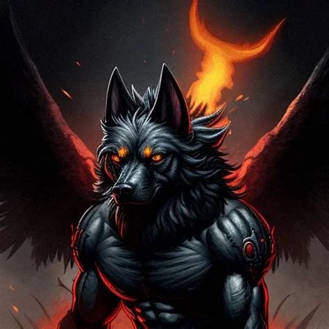 Ai Art Generator Helluva Boss Hellhound Oc Angel