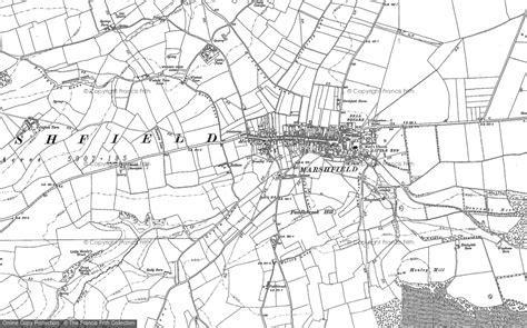 Old Maps Of Marshfield Avon Francis Frith